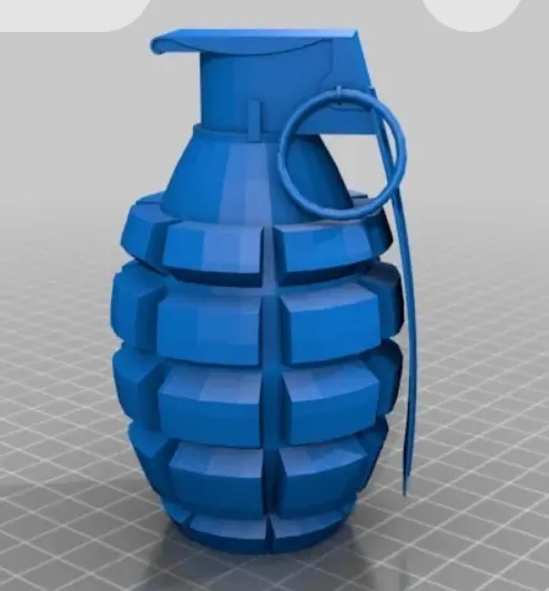 Miniature Games & Accessories STL ダウンロード - Hand grenade - user4433874033