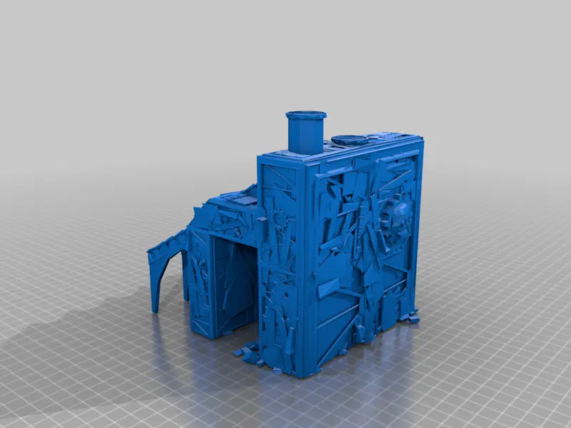 looted admech building - terrain | 3D models download | Creality Cloud