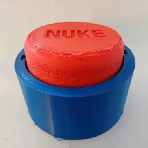 Other STL Download - NUKE button by Qertix