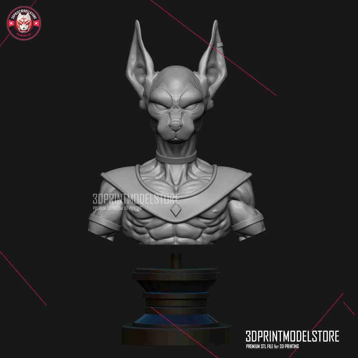 Characters & Creatures STL Download - Beerus Dragon Ball Super ...