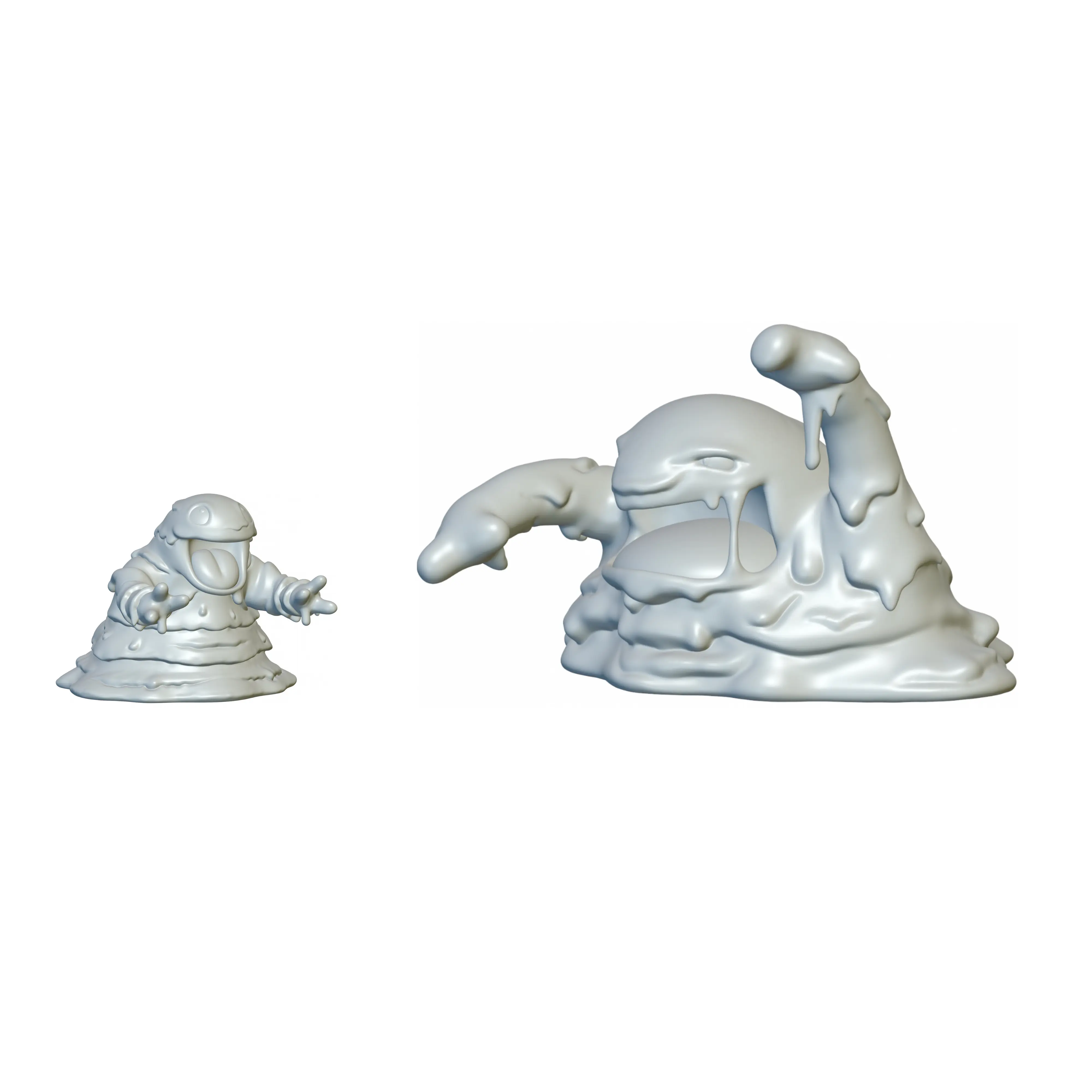 Pokemon Grimer & Muk (#88 & #89) - 3D Printing! | 3D models download ...