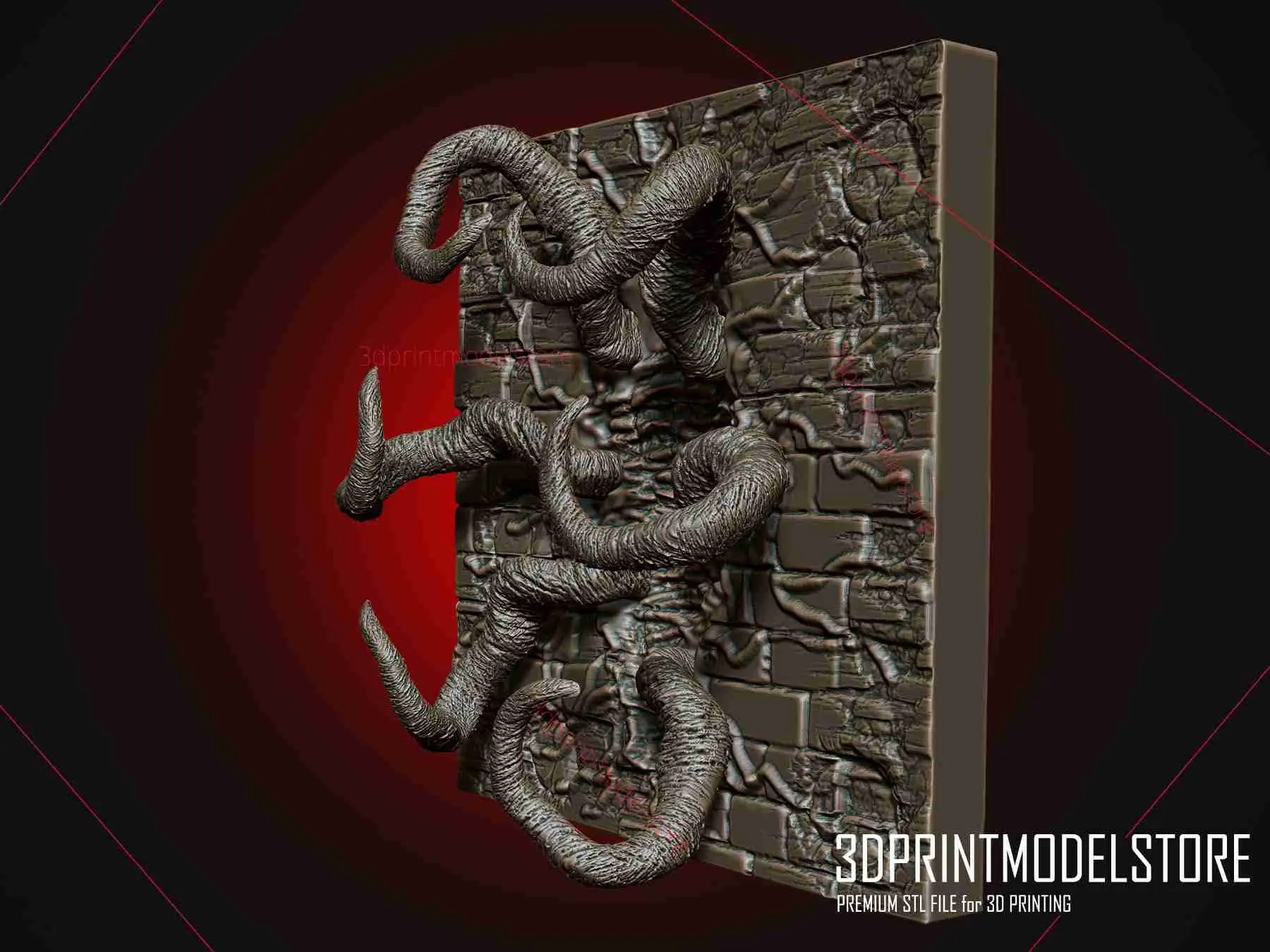 Characters & Creatures STL Download - Stranger Things Hole Monsterby ...