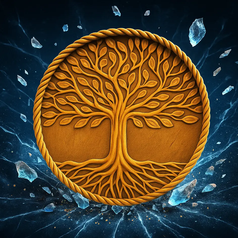Badges & Coins STL Download - [V13] Tree of Life symbol. Celtic style ...