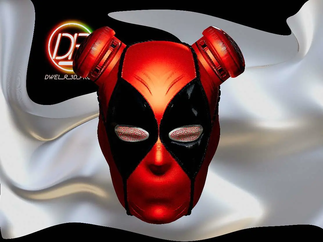 Lady DEADPOOL (Concept Helmet) | 3D models download | Creality Cloud