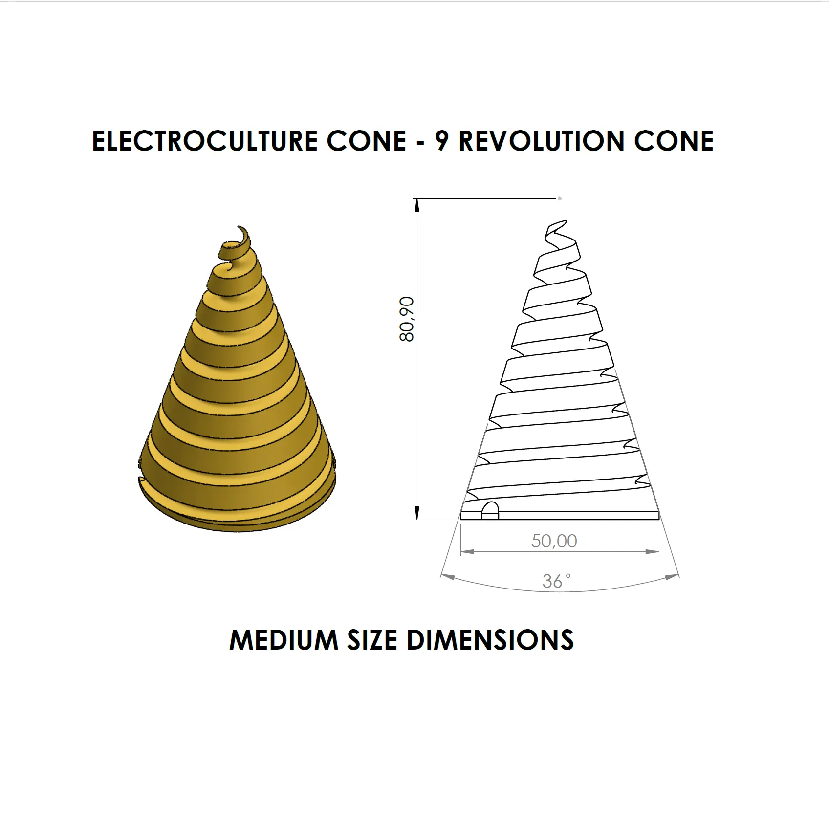 3D Printer Parts STL Download - CONE MOLD FOR ELECTROCULRE JIG ...