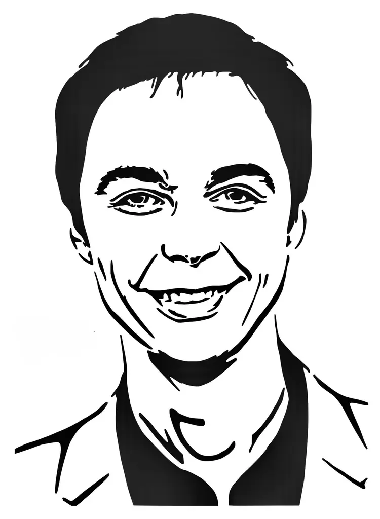 Free Digital Art STL Download - Jim Parsons stencilby SMT_M 🦊