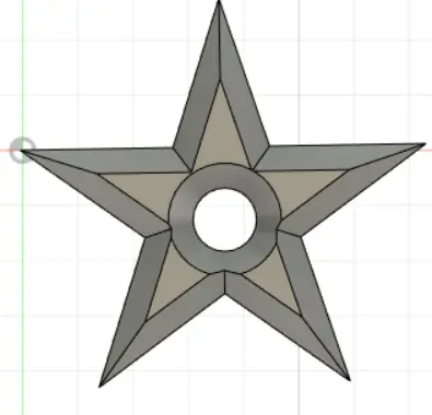 3D Printer Files | 3MF File | Throwing Star | Creality Cloud