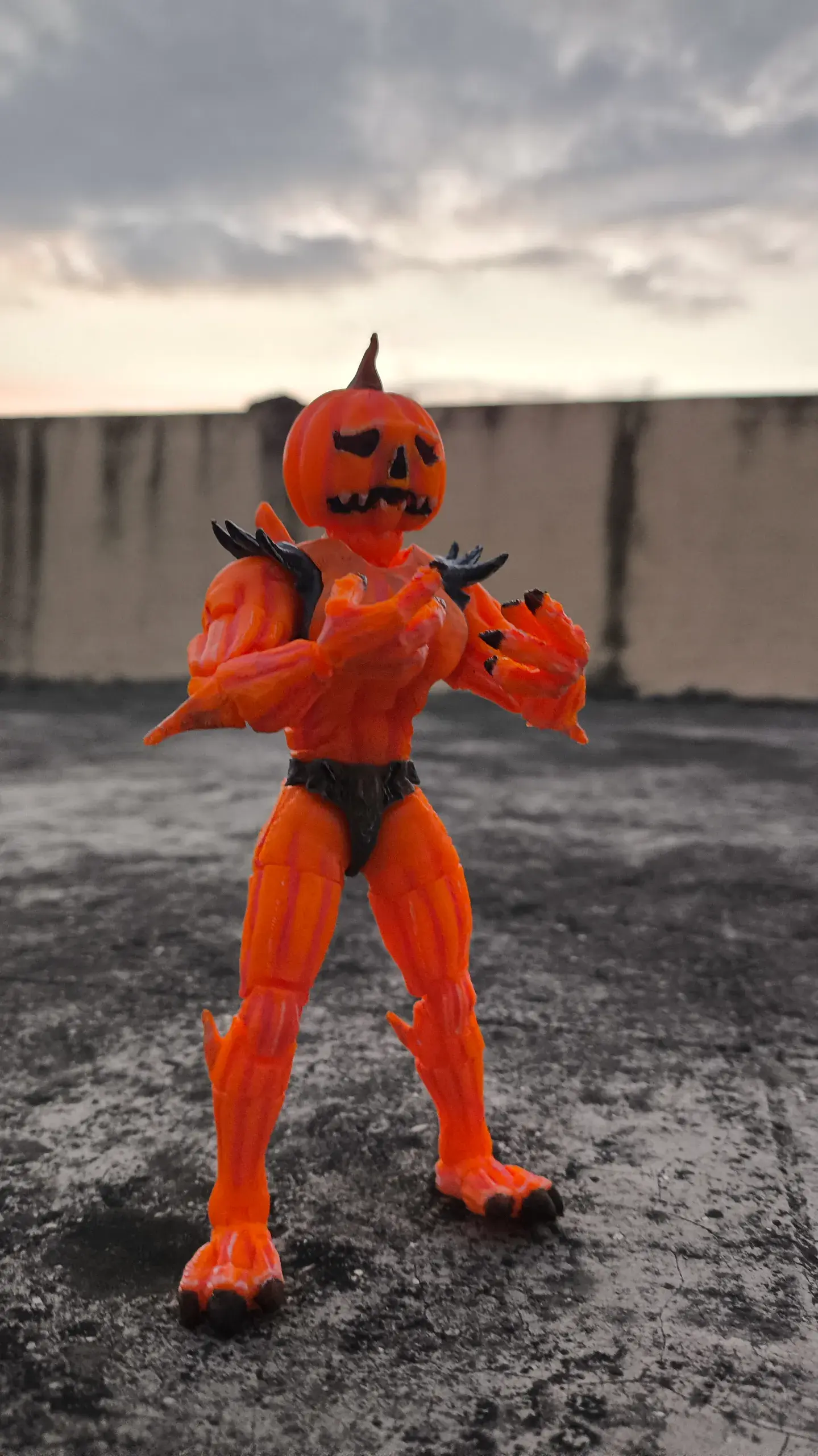 3D Printer Files | 3MF File | The Pumpkin-Action Figure Toy | Creality ...