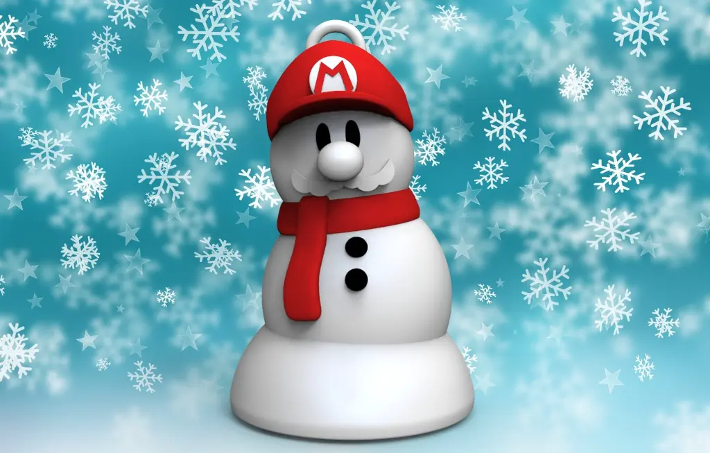 Other STL Download - Mario Snowman ⛄by EfraTheKid