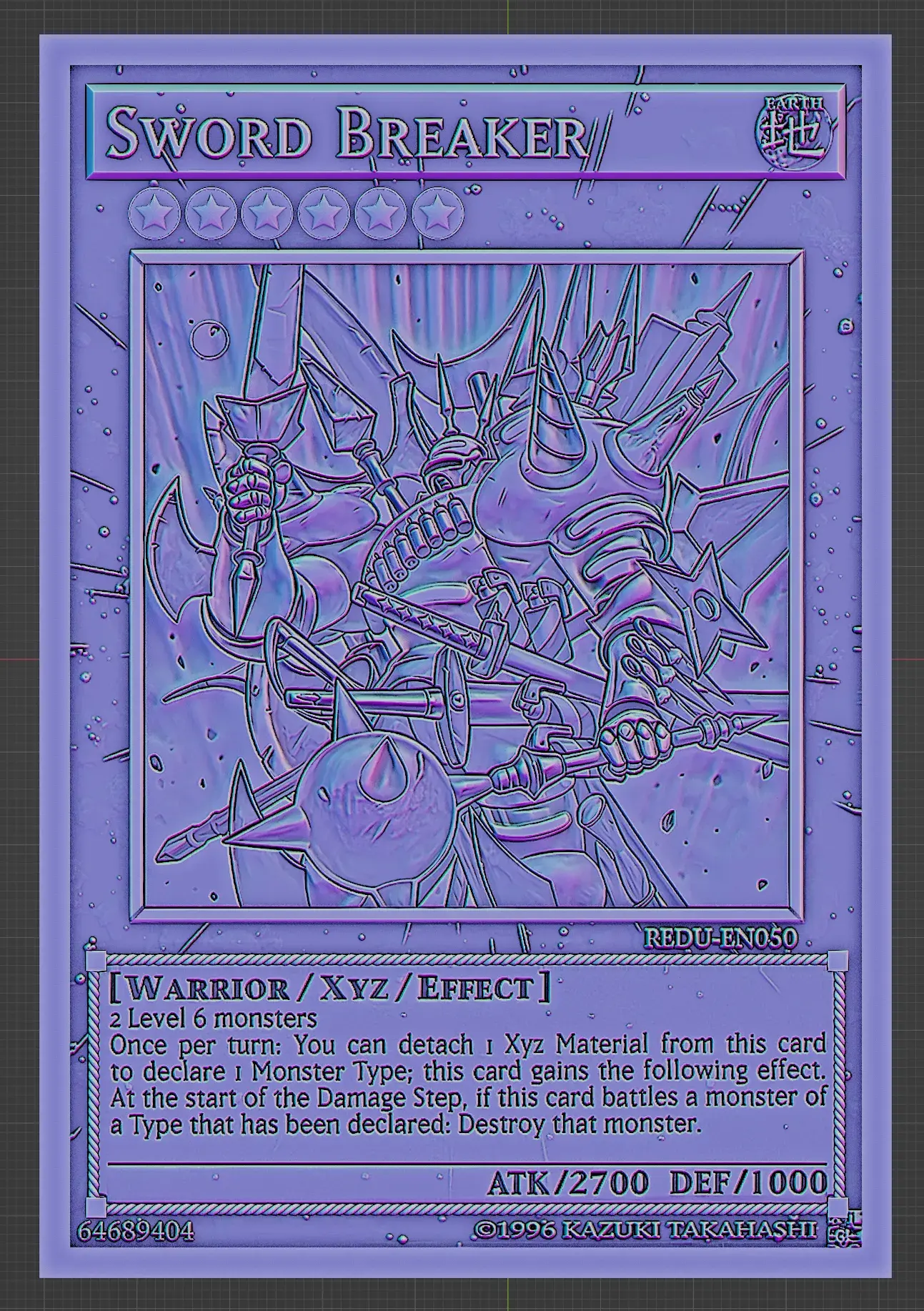 3D Printer Files | 3MF File | Sword Breaker - yu-gi-oh! | Creality Cloud