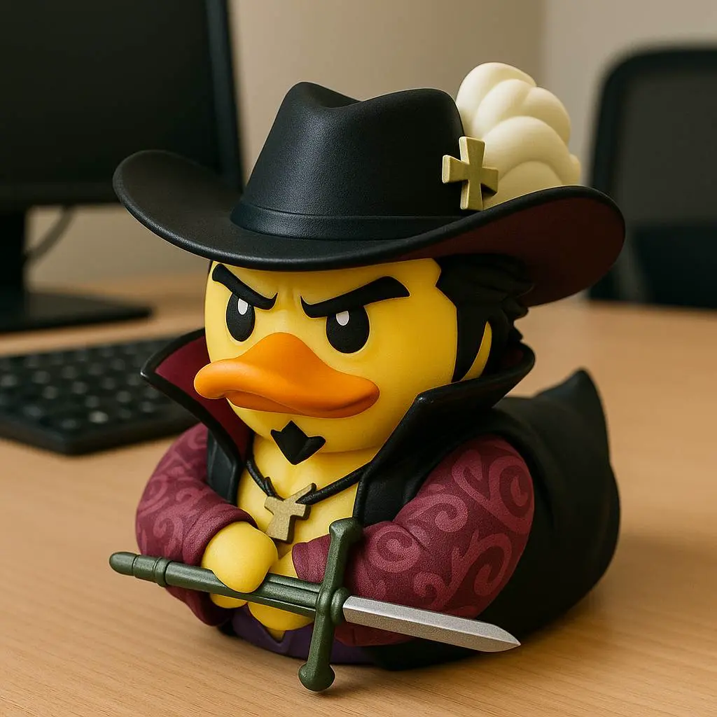 Characters & Creatures STL Download - Rubber Duck - Mihawk fanart One ...