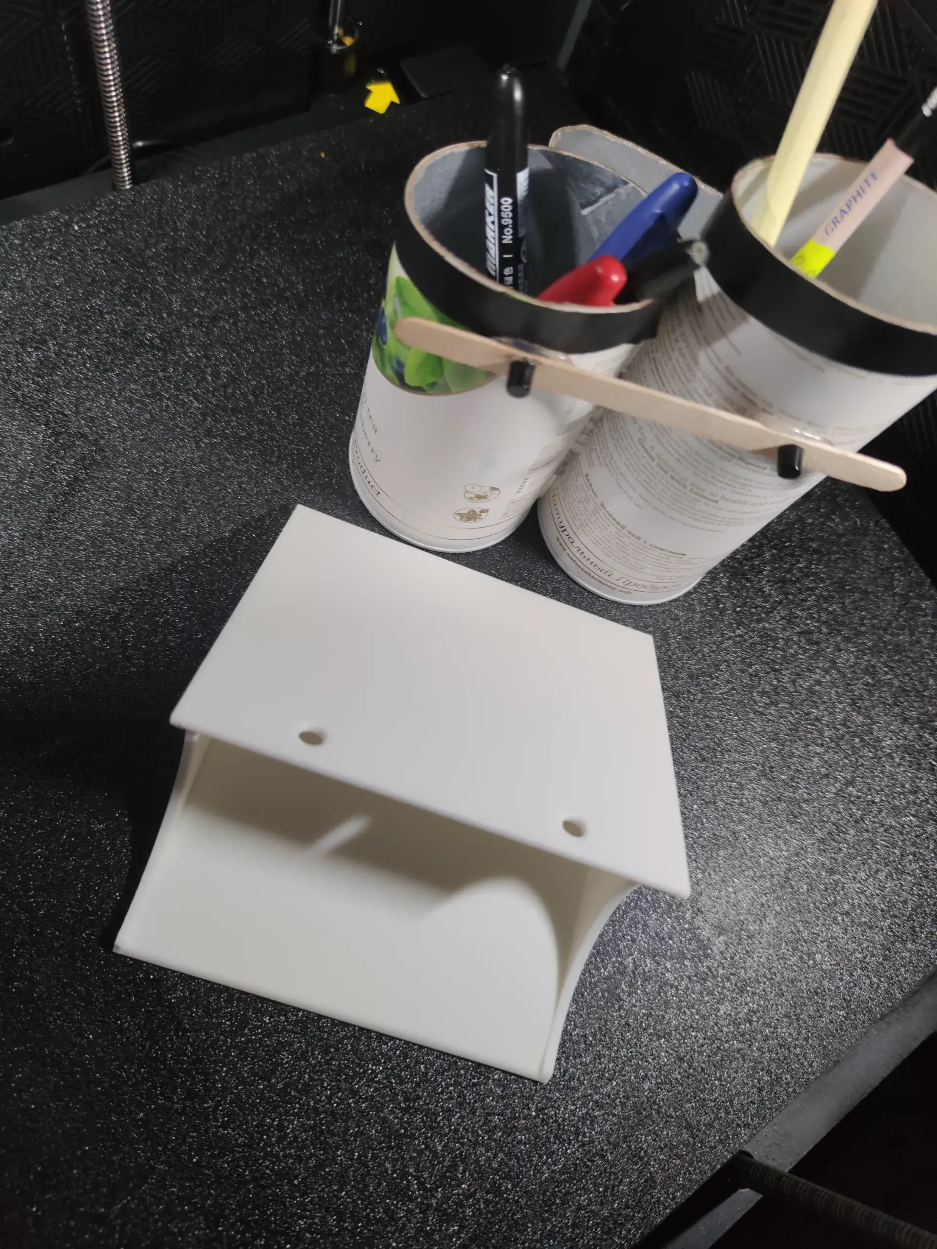 3D Printer Files | 3MF File | Slope shelf with mounting holes for ...