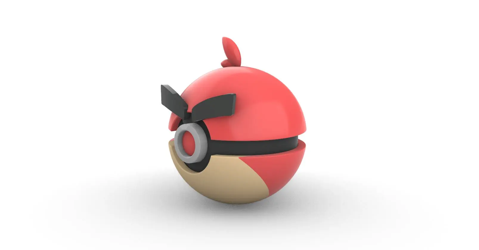Other STL Download - Pokeball Angry Birdsby Pokeball Empire