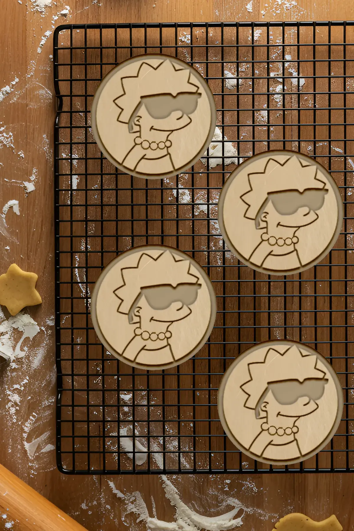 Other STL Download - Simpson Cookie Cutter, Biscuit Cutterby OALPO
