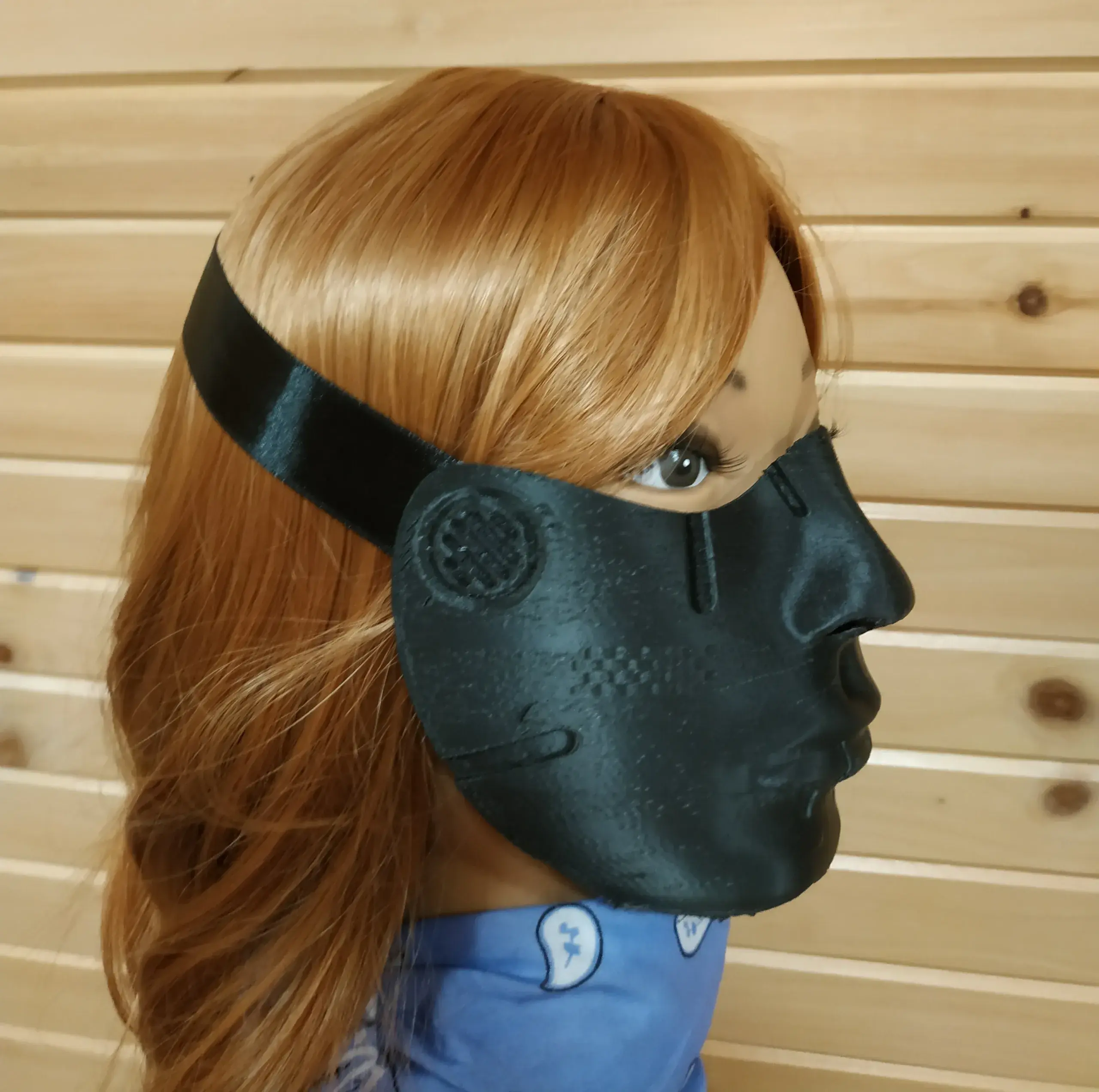 Cosplay STL Download - Cyborg Experiment Maskby Perihelion Prints