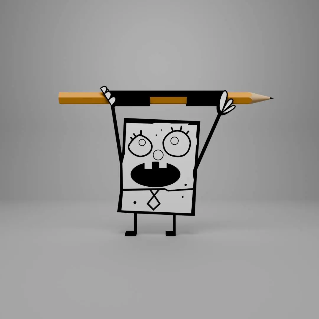 Home Decorations & Ornaments STL Download - Frankendoodle pencil ...