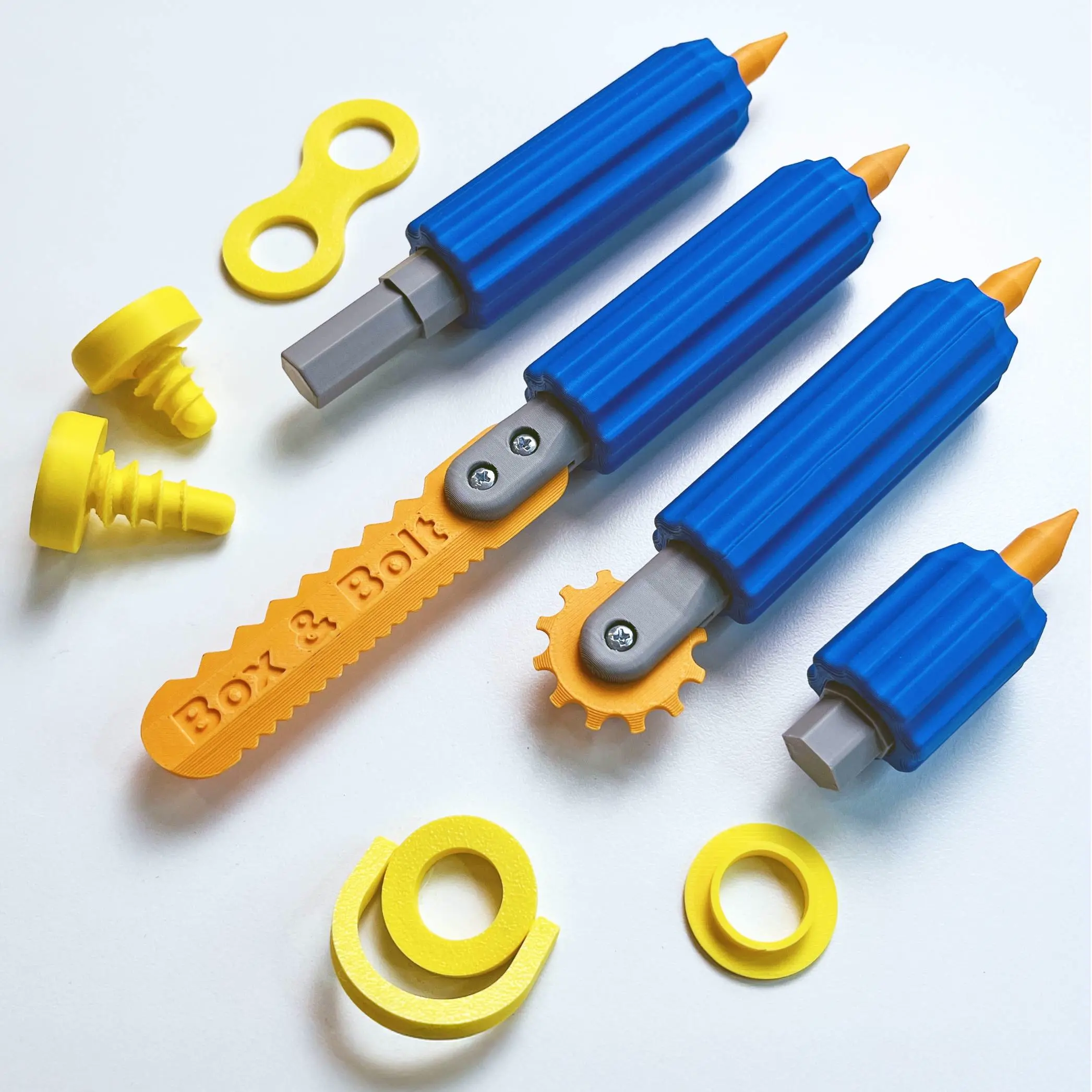 3D Printer Files | 3MF File | Cardboard Crafting Tools, Box & Bolt, 3D ...