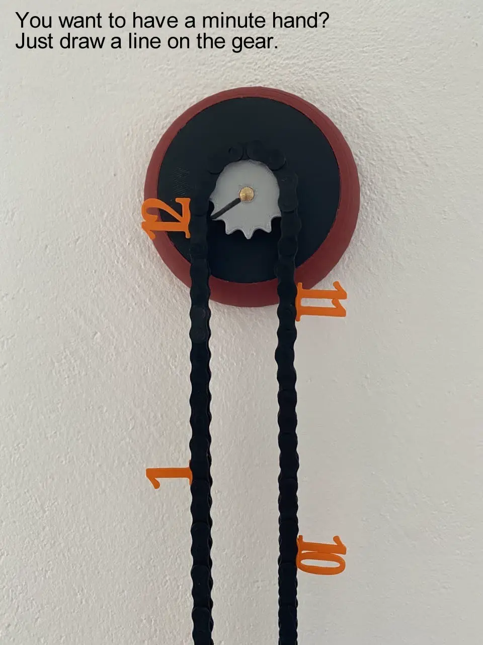 3D Printer Files | 3MF File | Chain Link Wall Clock | Creality Cloud