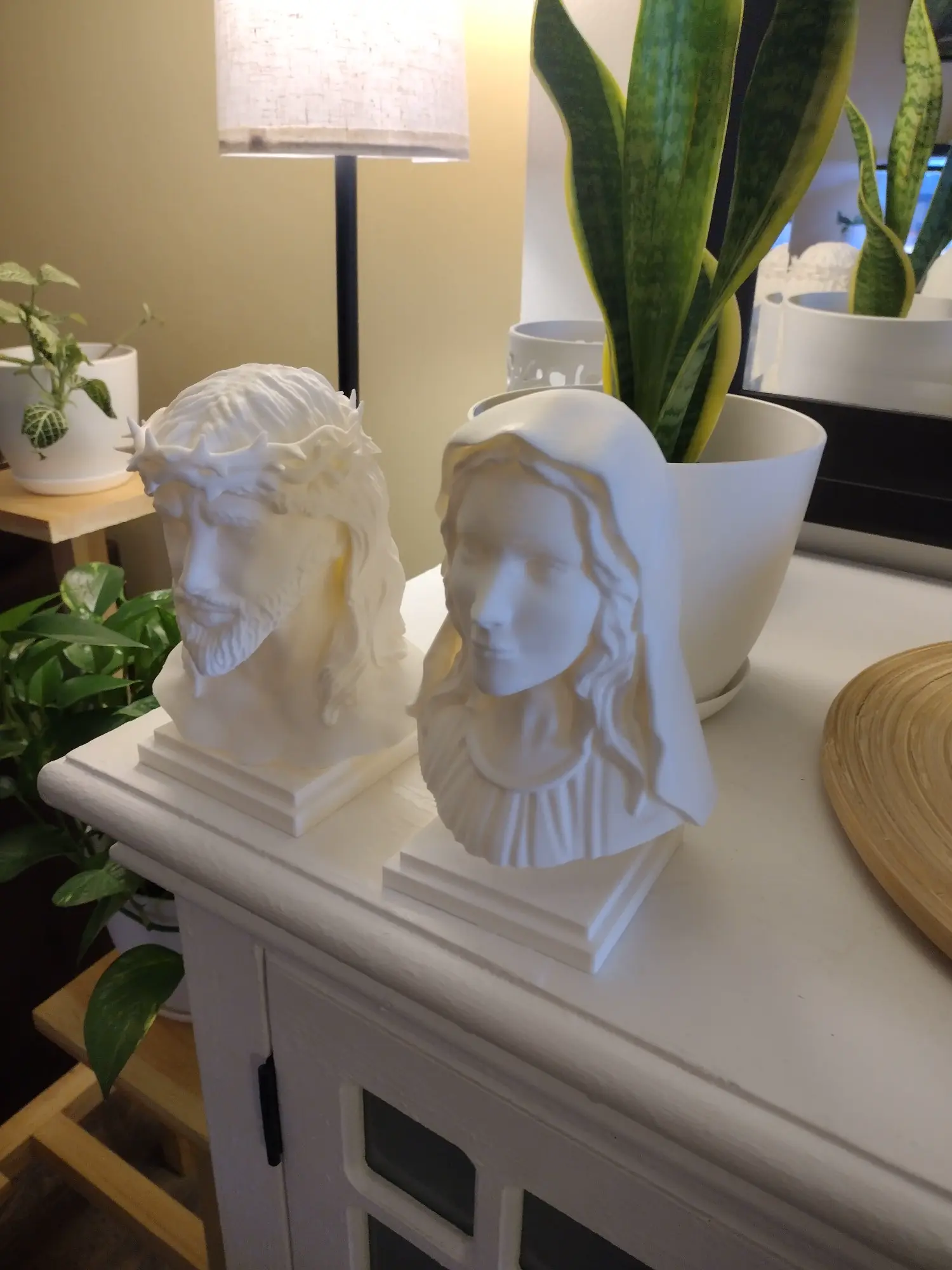 Sculptures & Artworks STL Download - virgen bust by malbel studio