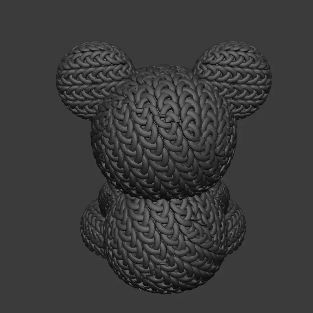 Characters & Creatures STL Download - Knitted Koala (cute)by ...