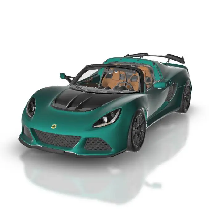 Vehicles & Machinery STL Download - Lotus Exige Sport 350 Roadster ...