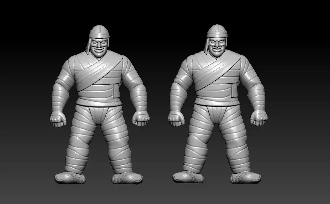 Other STL Download - Bandages the Mummy - DRAGON BALL - Goku kid ...