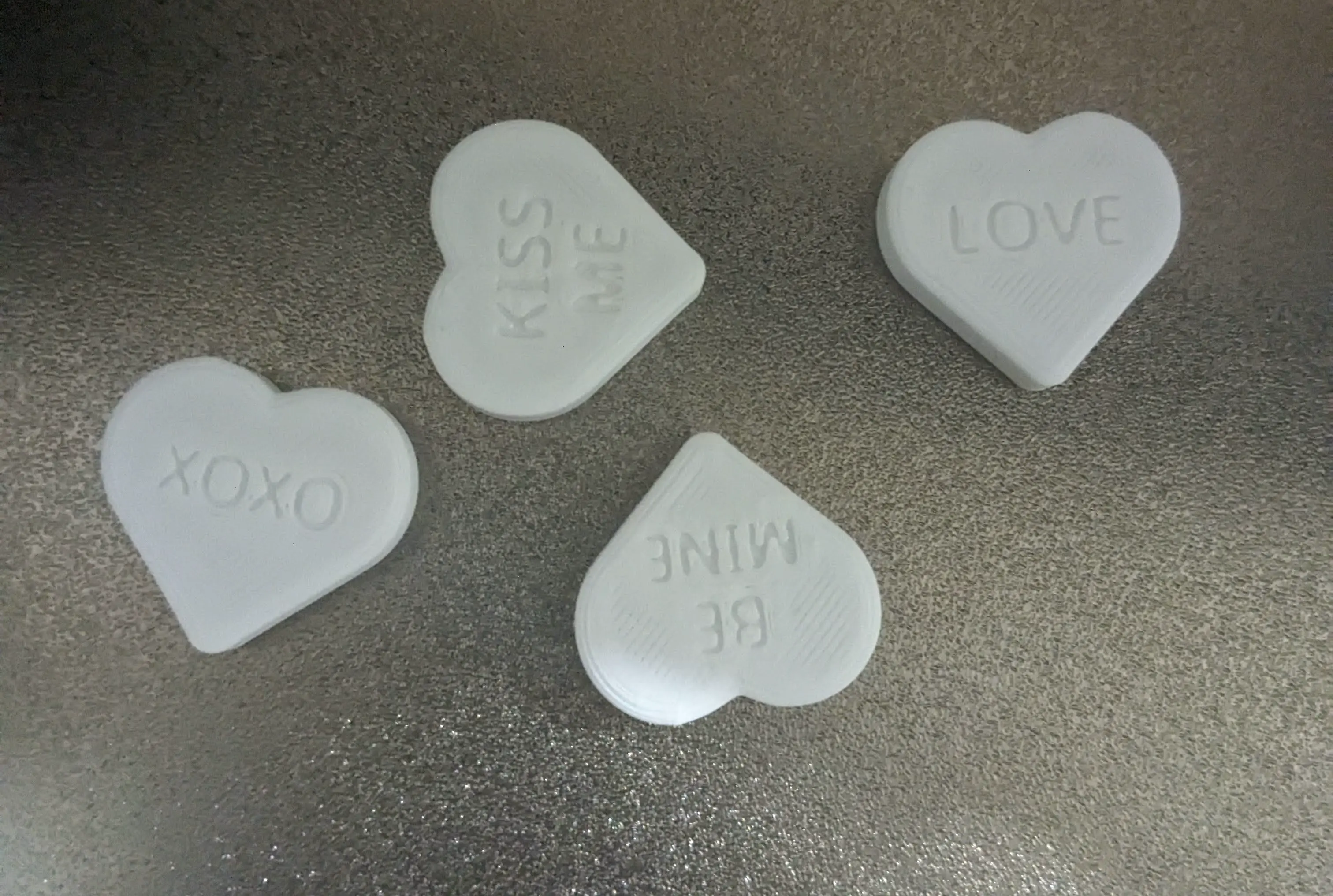 3D Printer Files | 3MF File | Conversation Hearts | Creality Cloud