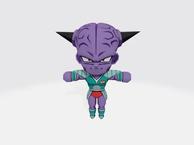 Free Characters & Creatures STL Download - Baby Captain Ginyuby Tiger1ar