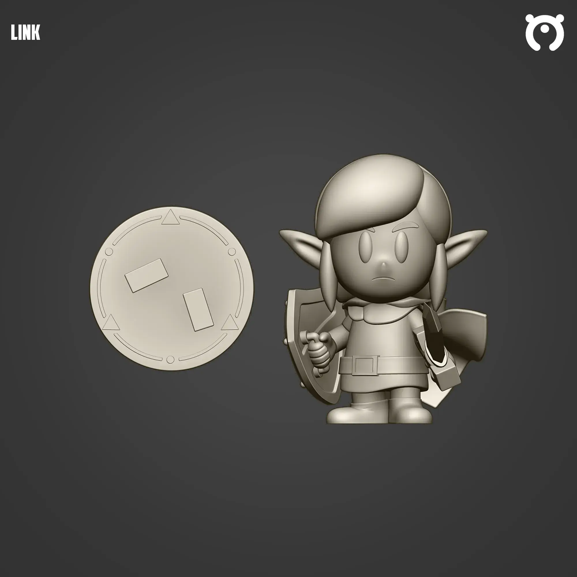 Link - Legend of Zelda Echoes of Wisdom | 3D models download | Creality ...