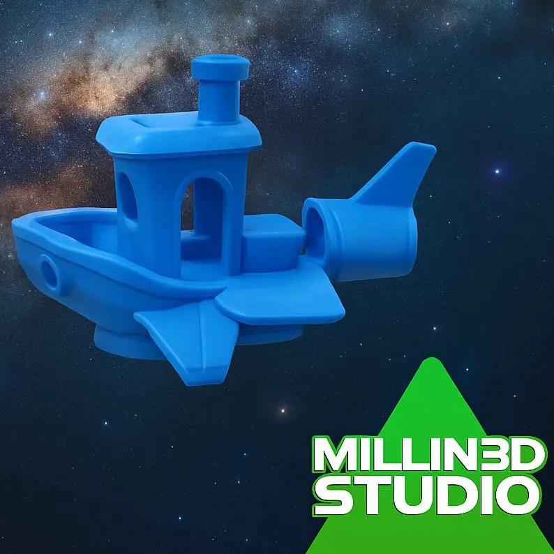 3D Printer Files | 3MF File | Flying Sci-Fi Spaceship Benchy Boat Ship ...