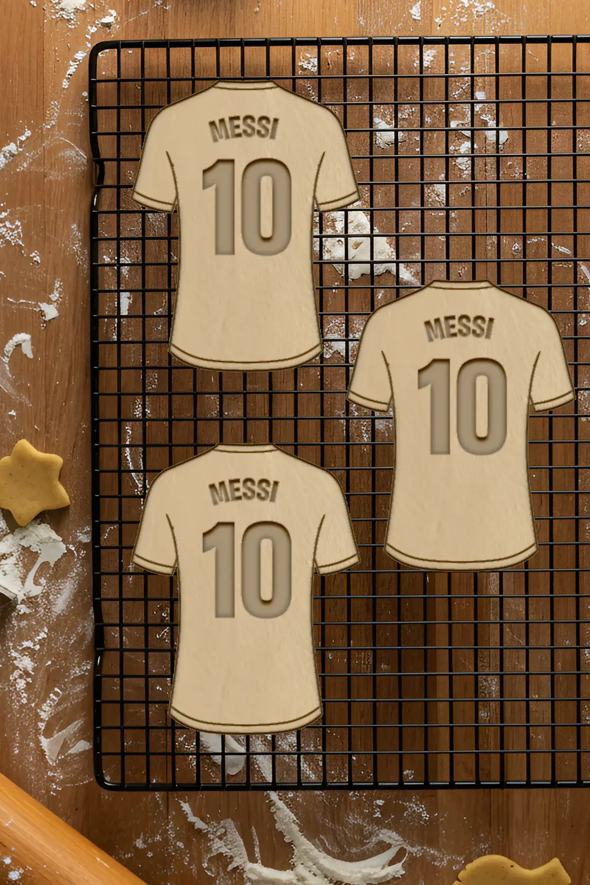 Tools & Spare Parts STL Download - Messi Cookie Cutter, Biscuit ...