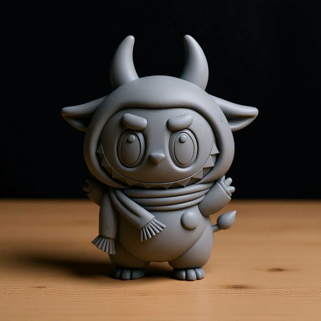 Archivos de impresora 3D | Archivo 3MF | Labubu Cow Fan Art | Creality ...