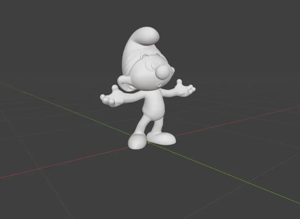 Other STL Download - Clumsy Smurfby Countless_Sm