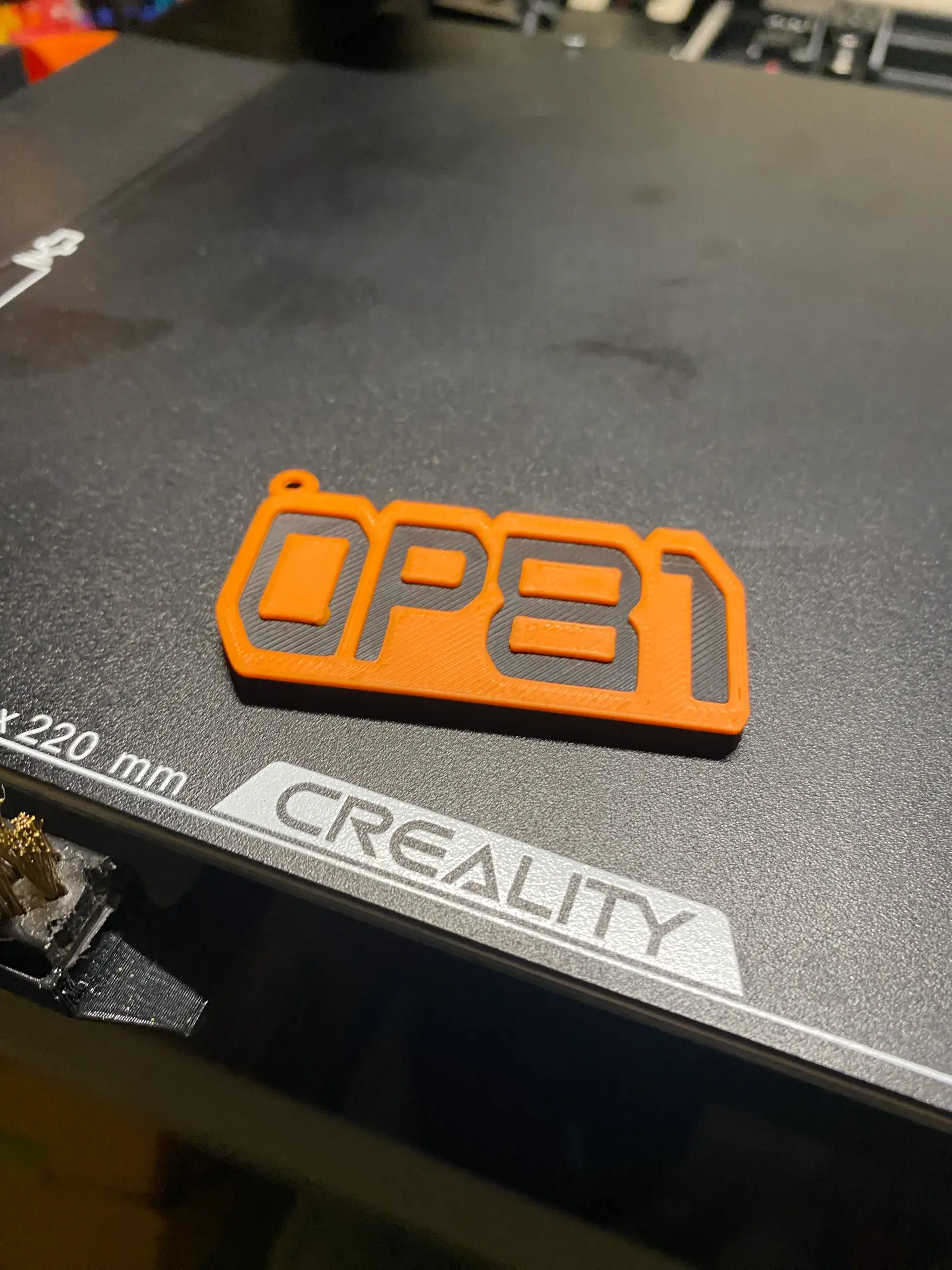 3D Printer Files | 3MF File | Oscar Piastri OP81 Keychain | Creality Cloud