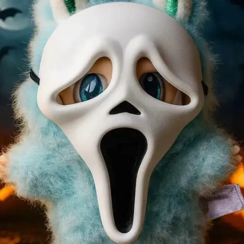 gratuit Game Props STL Téléchargement - Scream Mask Labubu - MTA324