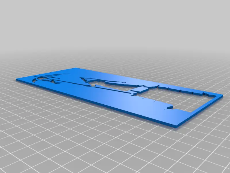 Pyramid Head stencil | 3D models download | Creality Cloud