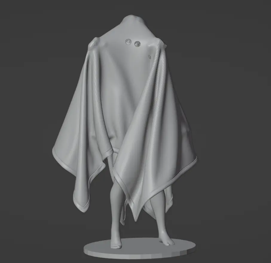 Sexy Ghost Girl 3d Models Download Creality Cloud