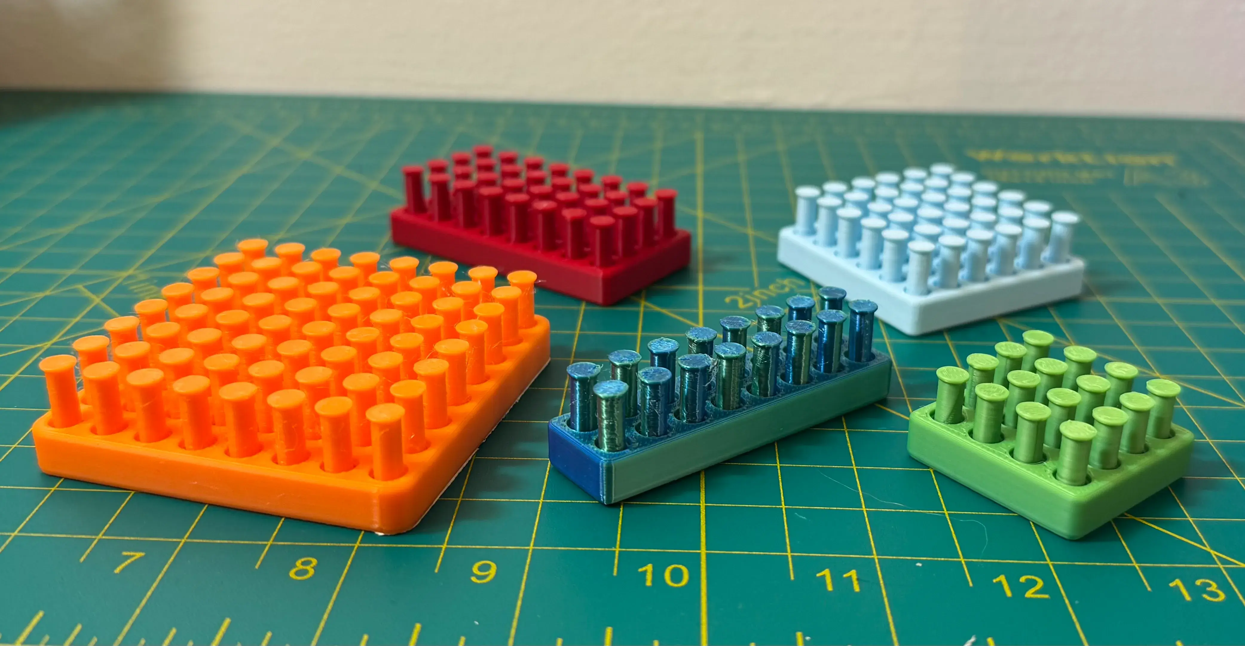 Other STL Download - Calibration Push-Pin Fidget Grids Deluxe Setby 3dGohst