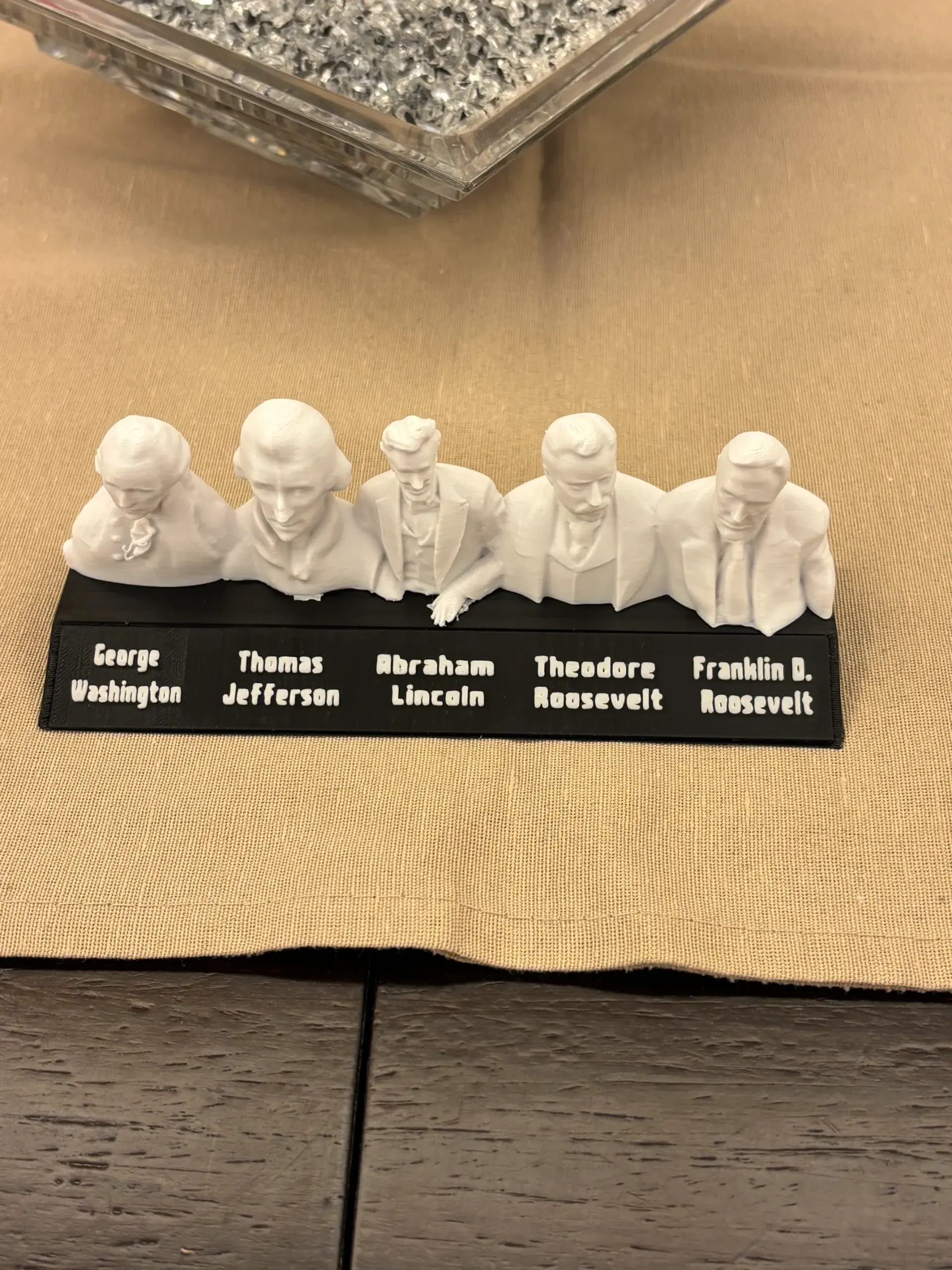 Home Decorations & Ornaments STL Download - 5 Great US Presidents ...
