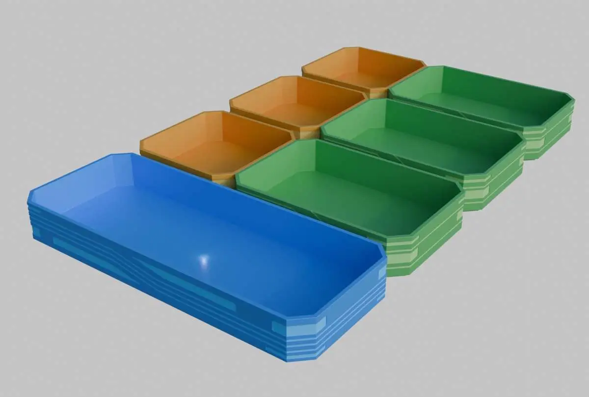 Stacking Trays Bowls storage | 3D models download | Creality Cloud