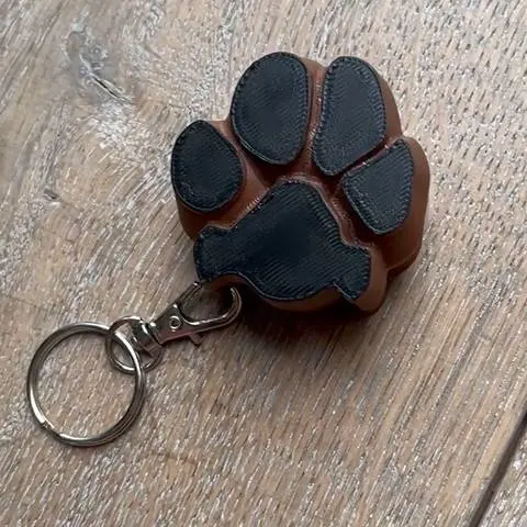 Jewelry & Accessories STL Download - Fidget clicker dog paw v2by ...