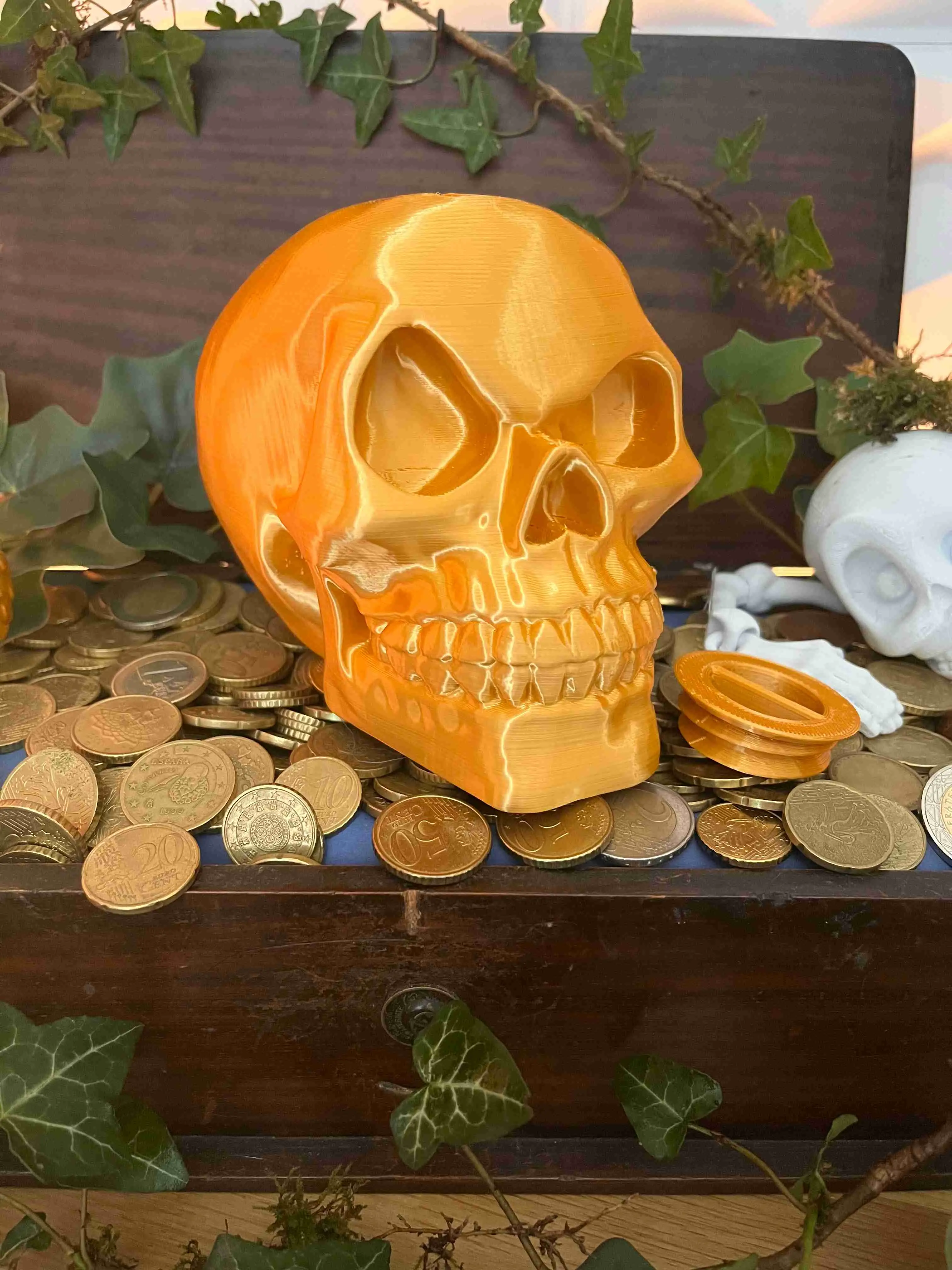SKULL PIGGY BANK | 3D models download | Creality Cloud