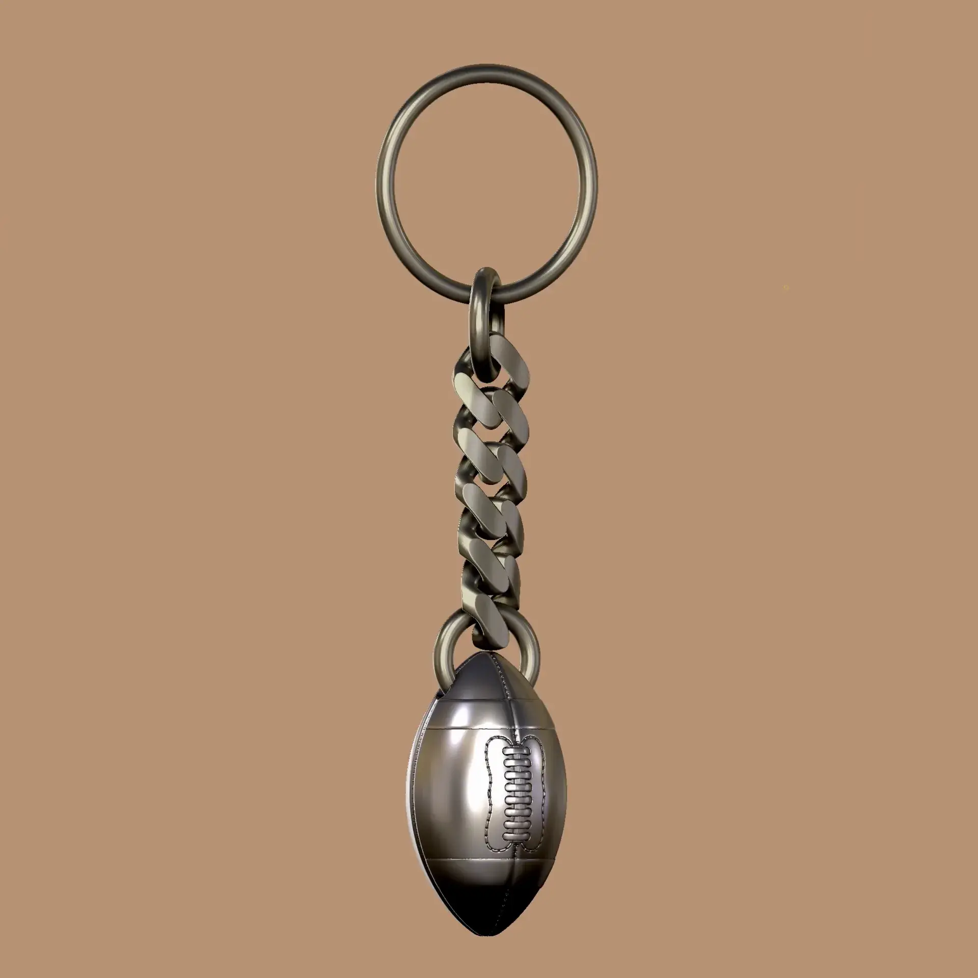 Personal Accessories STL Download - American Football Keychain RoZby ...