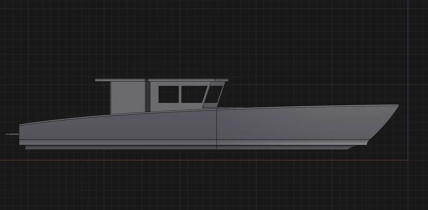 Other STL Download - Boat mid cabinby LMP