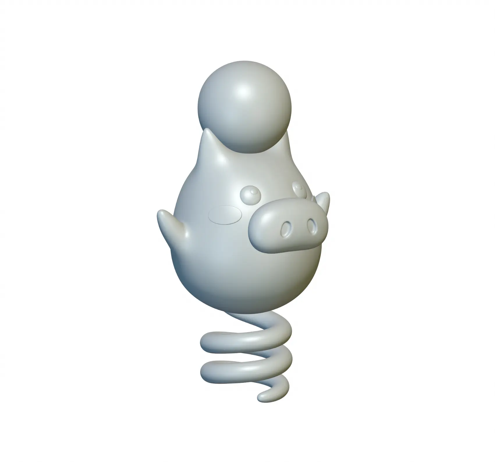 Other STL Download - Pokemon Spoink #325 - Ready for 3D Printing!by ...