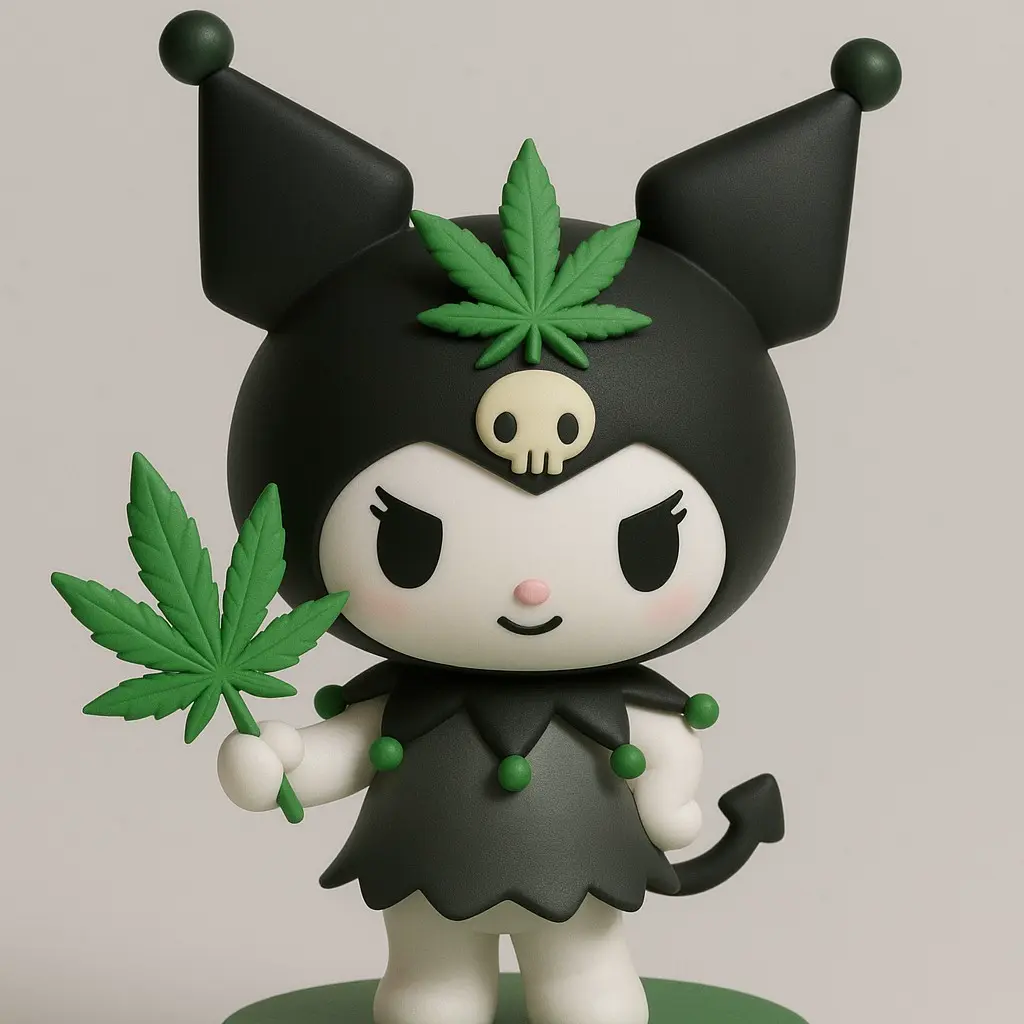 3D Printer Files | 3MF File | Cannabis Kuromi | Creality Cloud