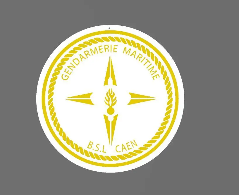 3D Printer Files | 3MF File | Badge of the BSL Caen maritime ...