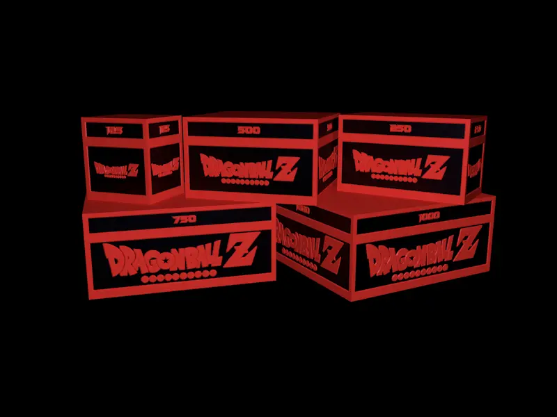 Other STL Download - Dragonball Z Card boxes V2 - Sleeved Collectionby ...