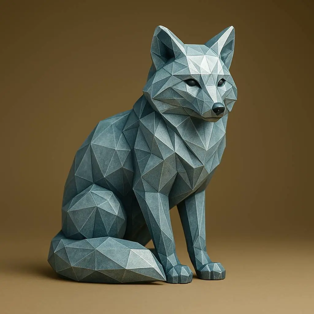 3D Printer Files | 3MF File | CF Arctic Fox | Creality Cloud