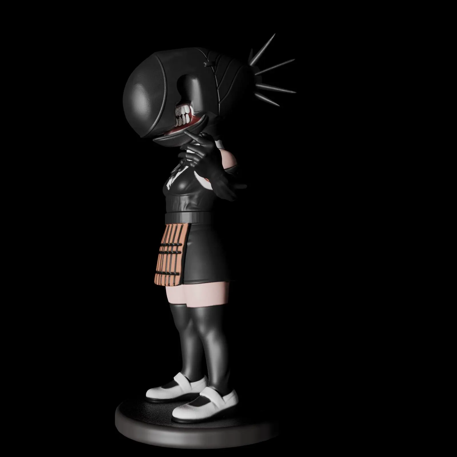 3D Printer Files | 3MF File | 💣 RAZE - Chainsaw Bomb Girl | Creality Cloud